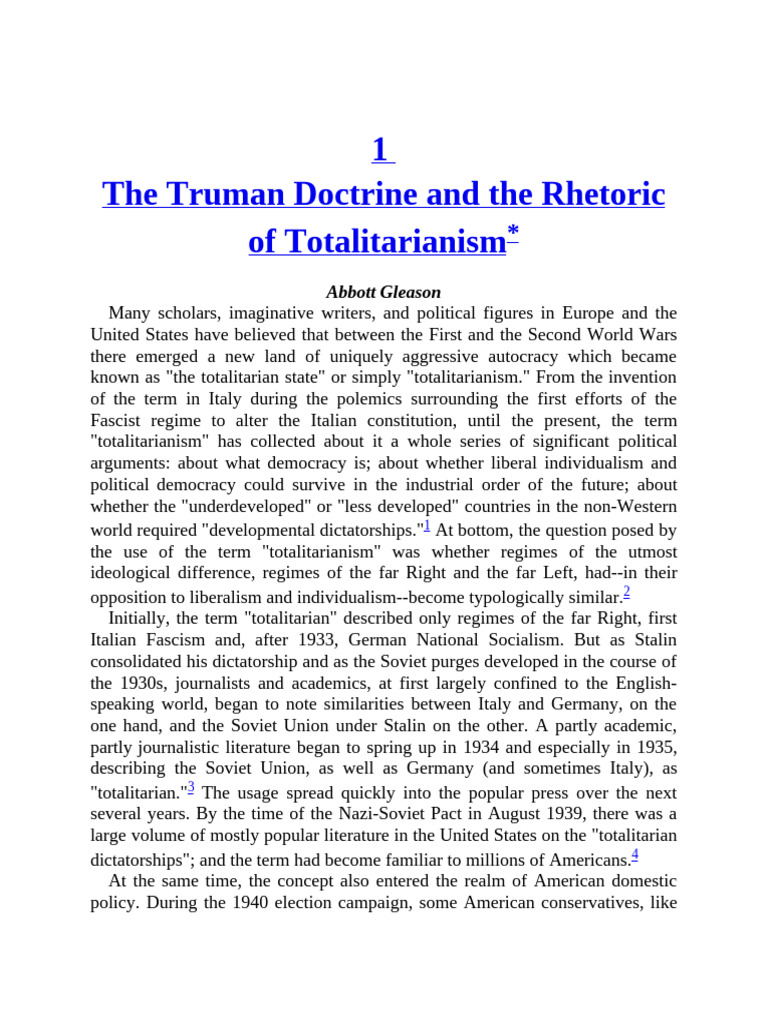 7AbbotGleason-The Truman Doctrine and The Rhetoric of Totalitarianism ...