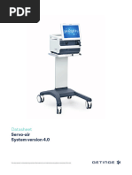 Servo-u Ventilator Overview and Specs | PDF | Exhalation | Breathing