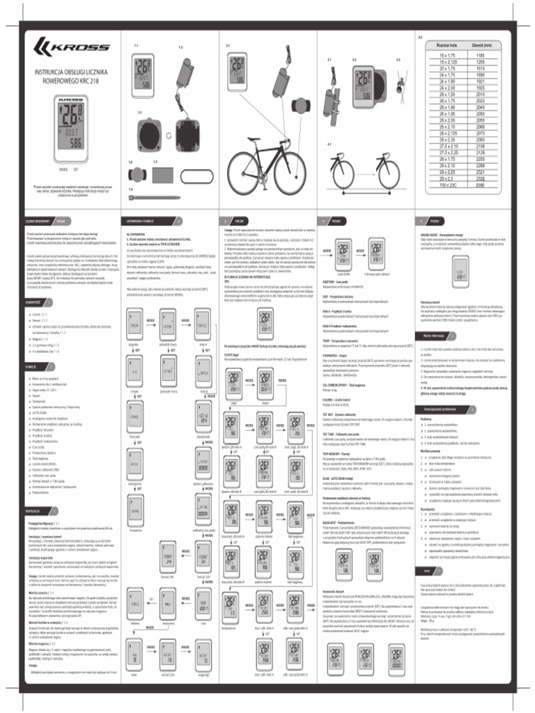 Instrukcja Obs Ugi KRC 218 Ad5d | PDF