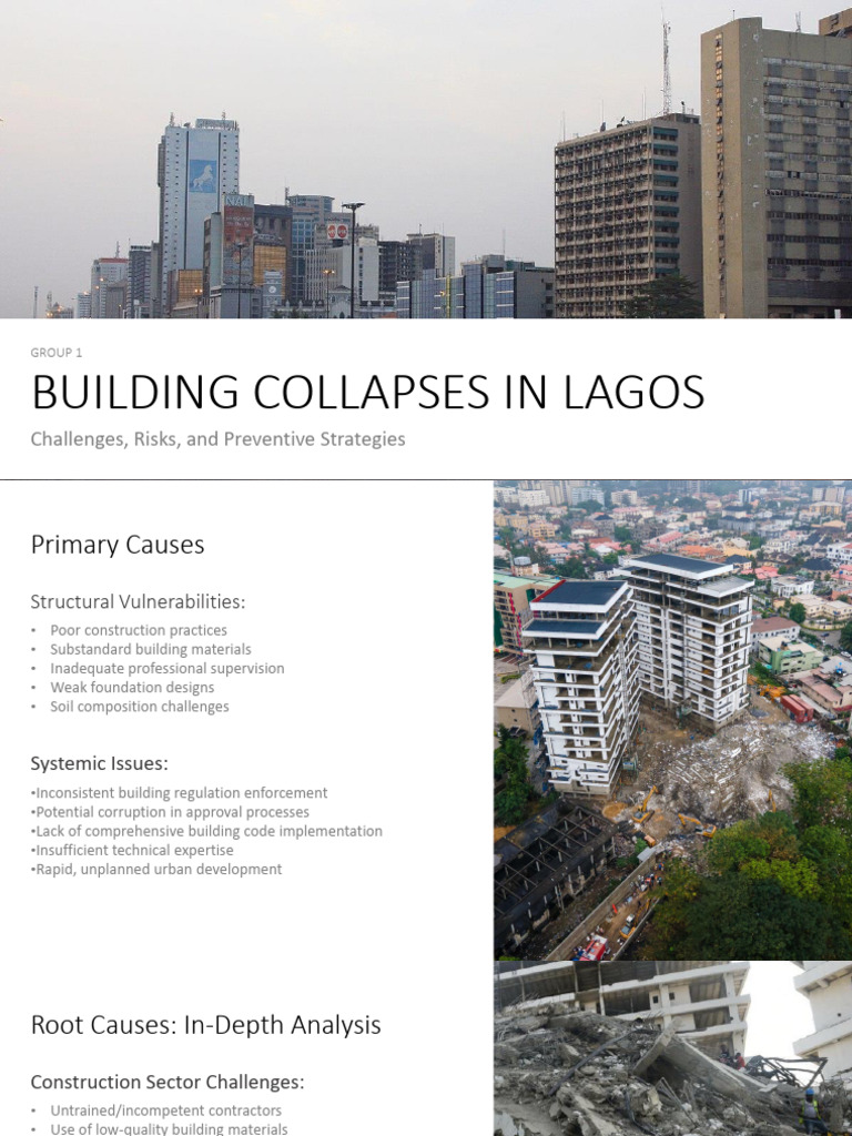 Building Collapses in Lagos | PDF
