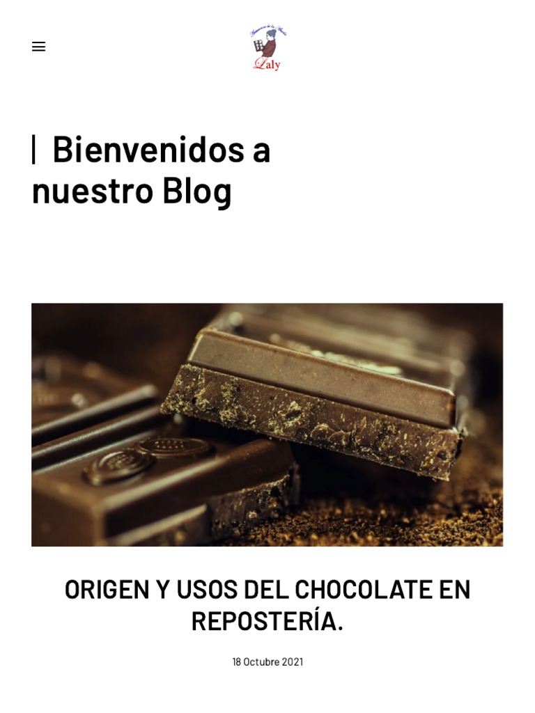 Origen y usos del chocolate en repostería | PDF | Chocolate | Confitería