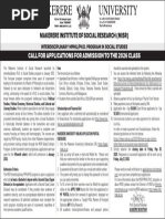 MIE Application Form | PDF