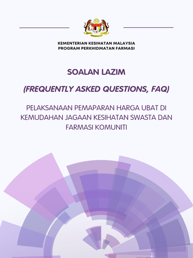 FAQ Penandaan Harga Ubat | PDF