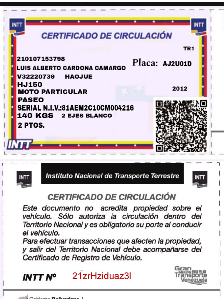 Carnet Gustavo | PDF