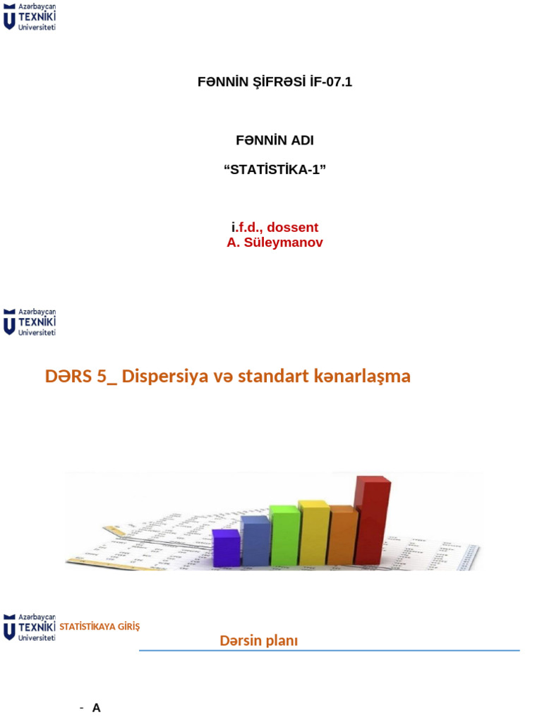Dispersiya Standart Kenarlasma | PDF