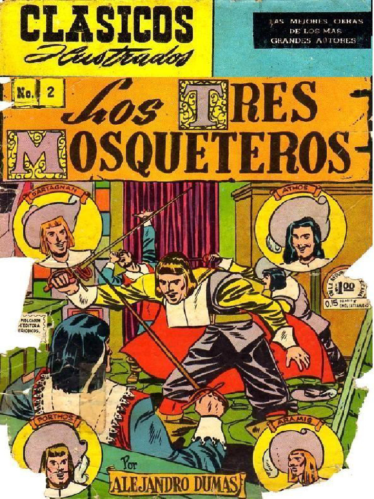 Los Tres Mosqueteros Ilustrado 2 | PDF