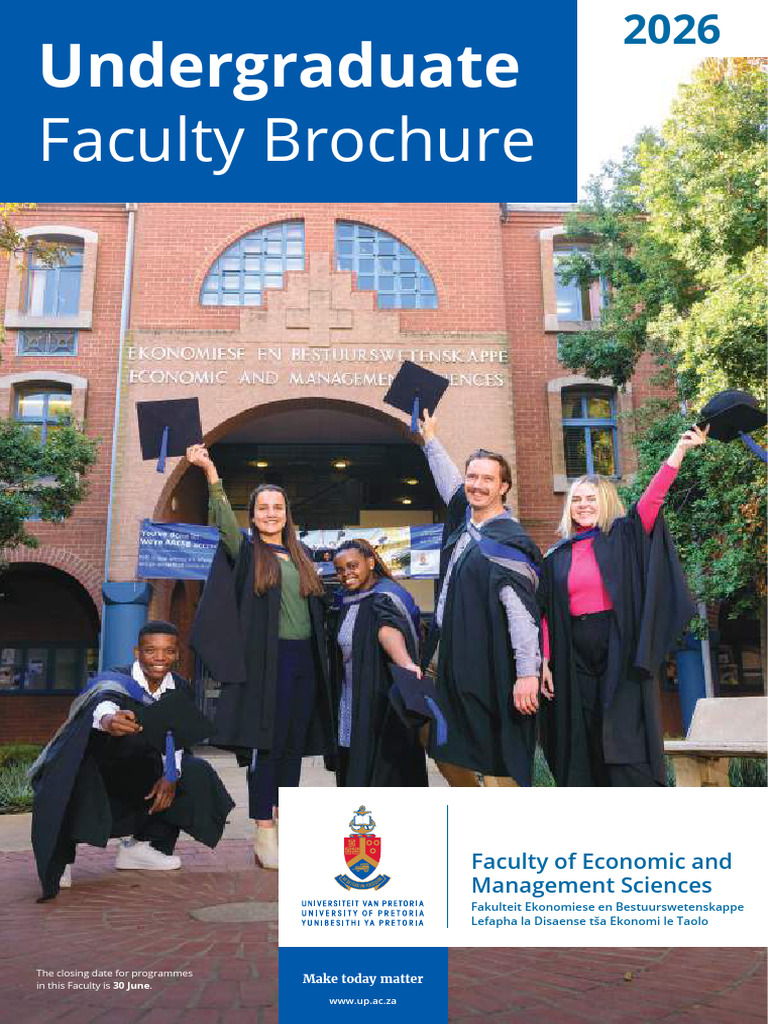 University of Pretoria 2026 Prospectus Compressed Compressed 1 | PDF | Bachelor's Degree ...