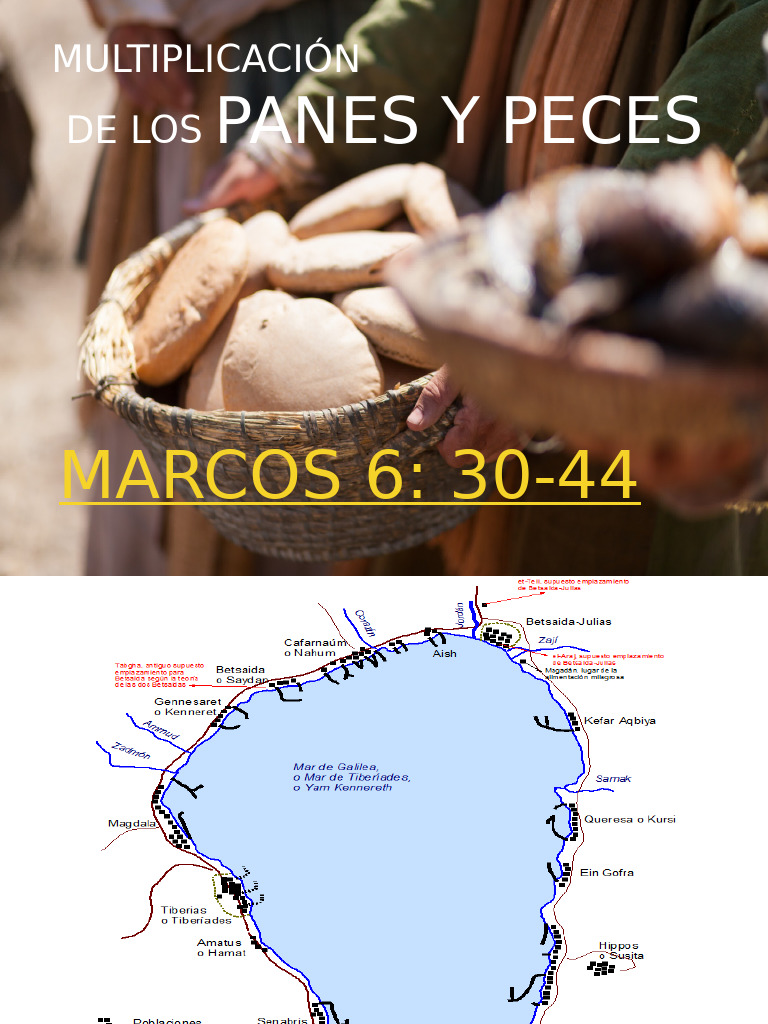 La Multiplicación de Los Compasivos. Marcos 6.30-44 | PDF