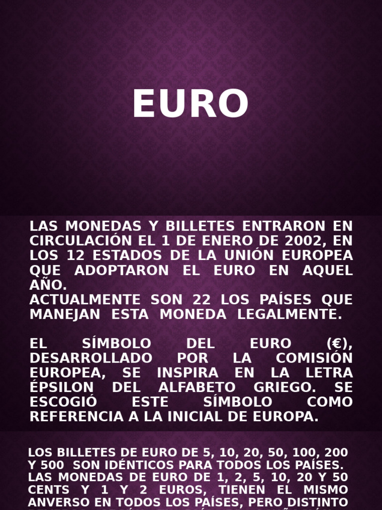 Seguridad y diseño del billete de 50€ | PDF | Euro | Mercado de divisas