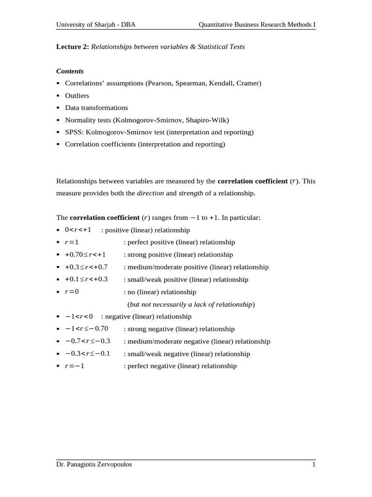 Chapter 2 - Highlights + Definitions + Exercises | PDF | Outlier | Statistics