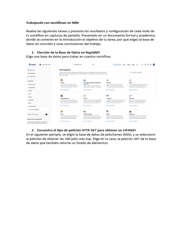 TrabajoFinal N8N | PDF