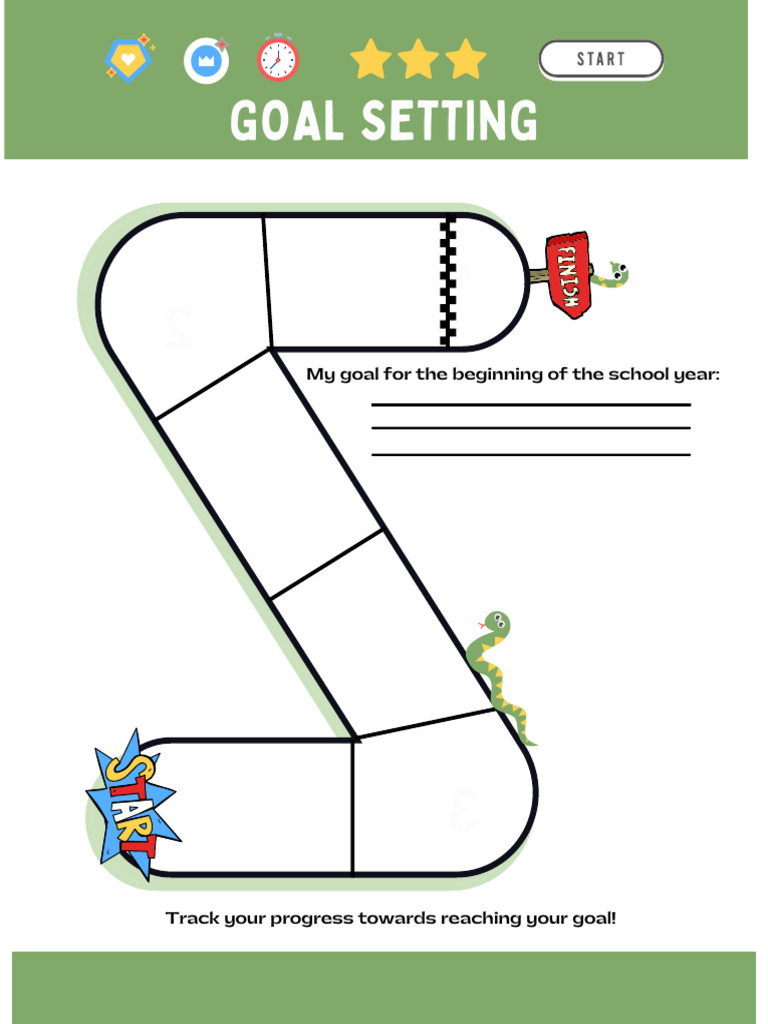 Goal Setting - Snake | PDF