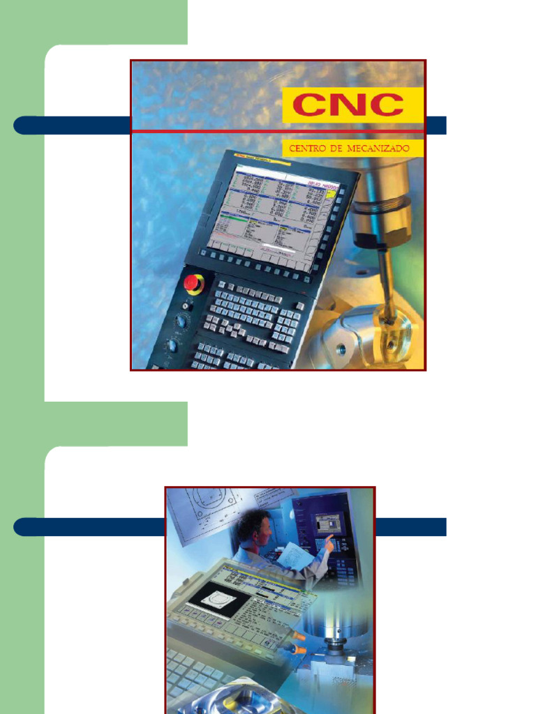 Programación CNC con Control FANUC | PDF | Control numerico | Perforar