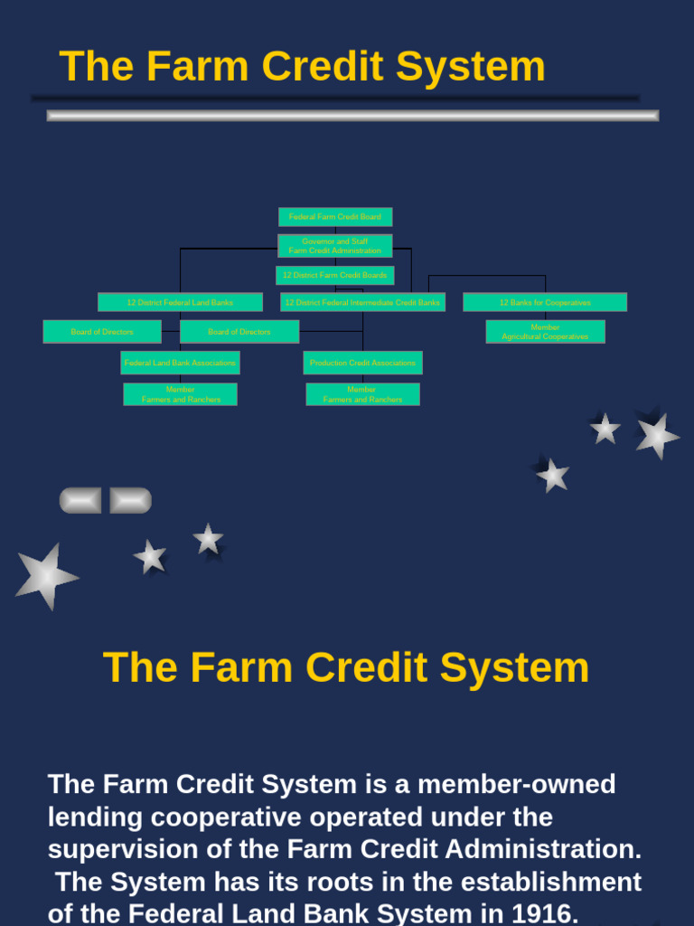 Farm Credit System.f00 | PDF | Farm Credit System | Financial Services