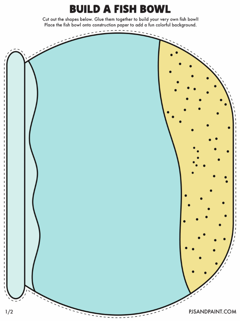 PECERA Build a Fish Bowl Color Pjs and Paint | PDF