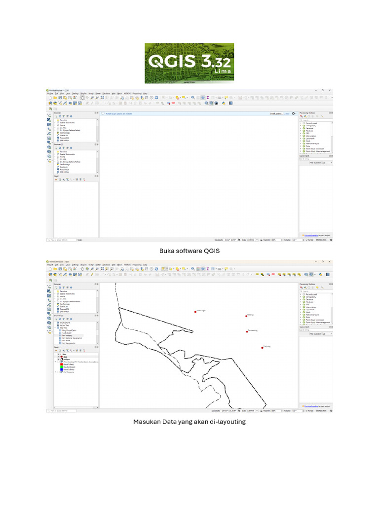 Layouting (QGIS) | PDF