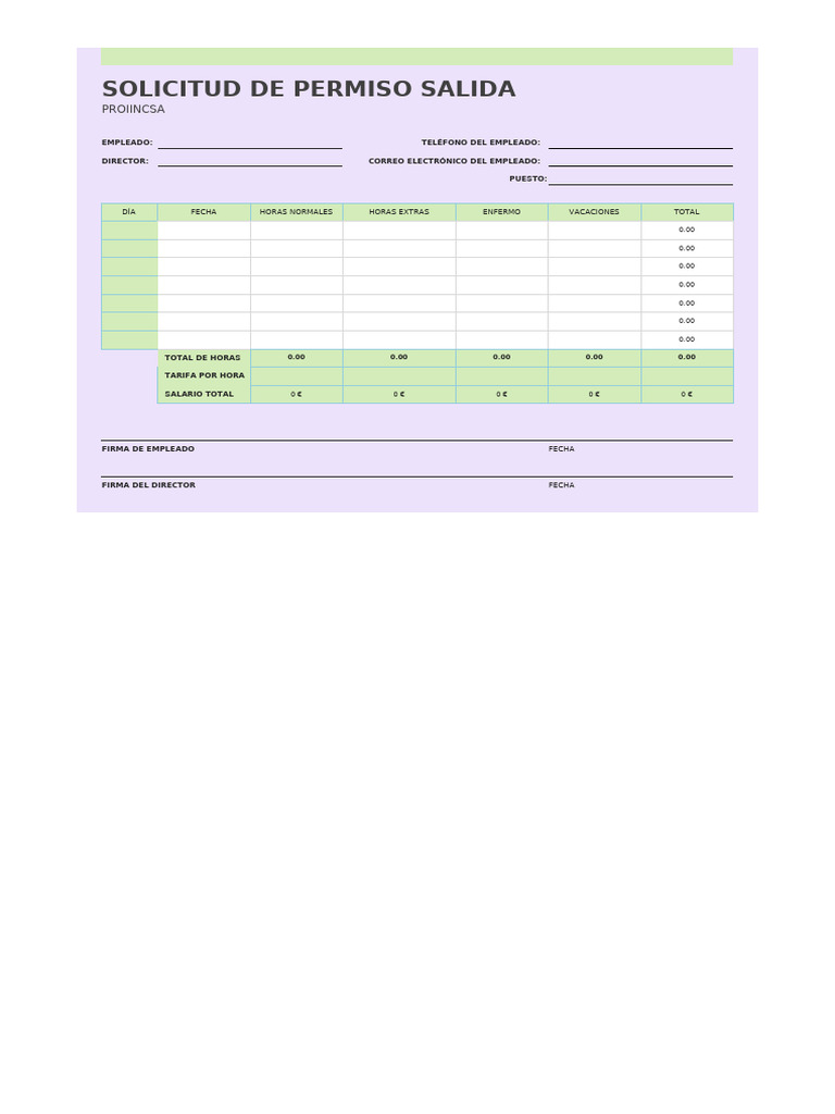 Parte de Horas Semanal 8 12 X 11 Vertical | PDF