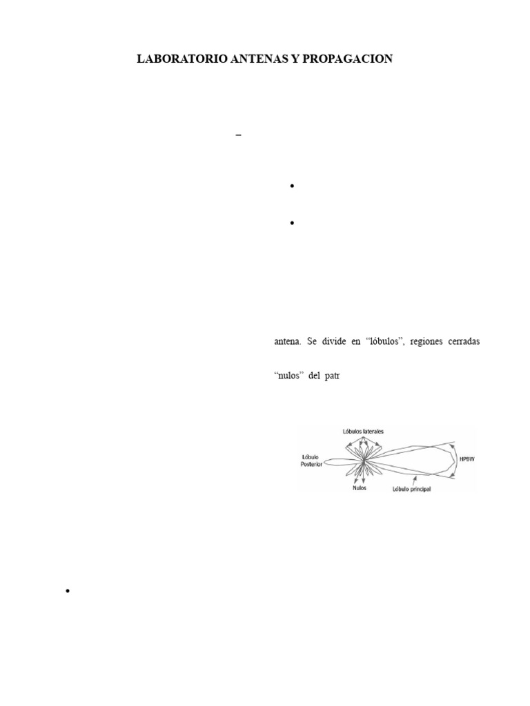 Lab Antenas Gutierrez Arenas | PDF | Antena (Radio) | Oscilación