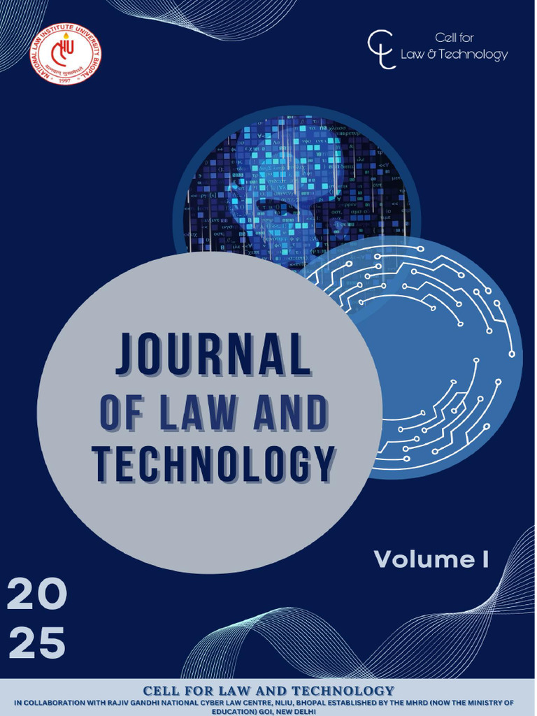 Nliu Journal of Law and Technology Volume I April 2025 | PDF ...