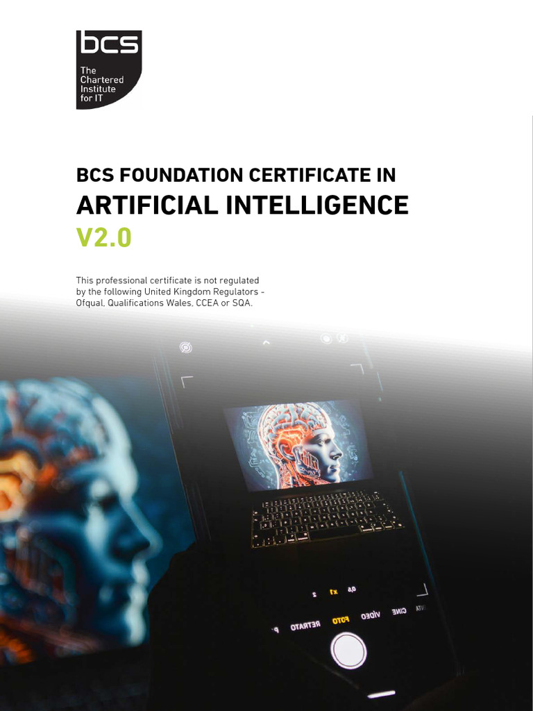 BCS AI Foundation Certificate Syllabus | PDF | Artificial Intelligence ...