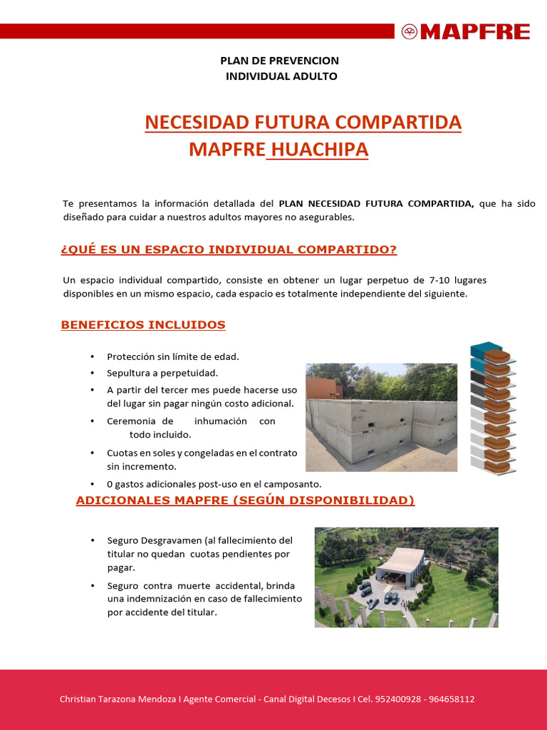 Cotización Necesidad Futura Compartida Individual Mapfre (2) | PDF