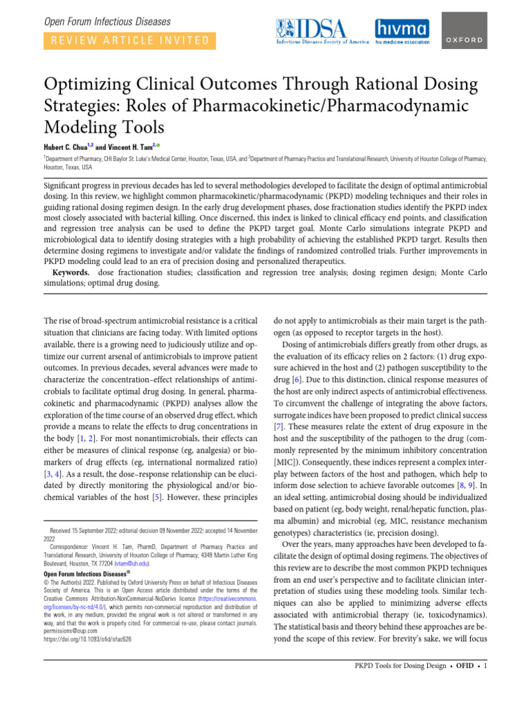 Optimizing Clinical Outcomes Through Rational Dosing Strategies | PDF ...