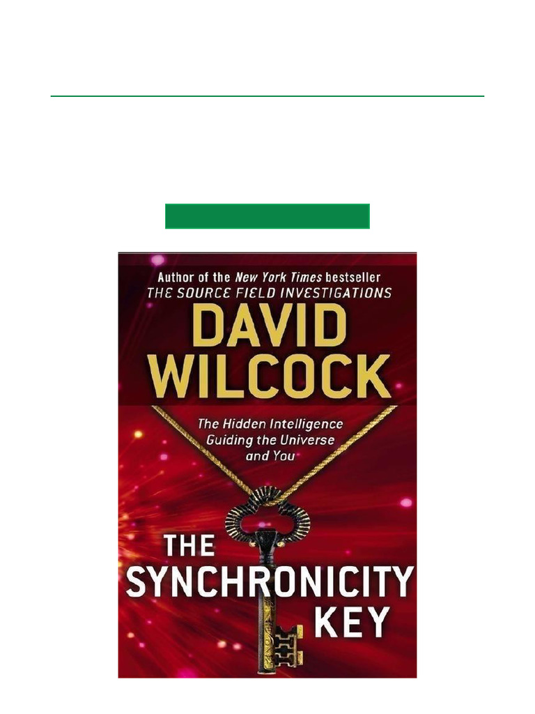 The Synchronicity Key Explained | PDF | Love | Forgiveness