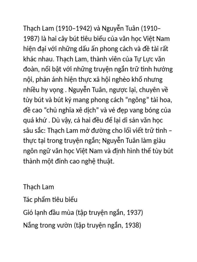 TH CH Lam | PDF