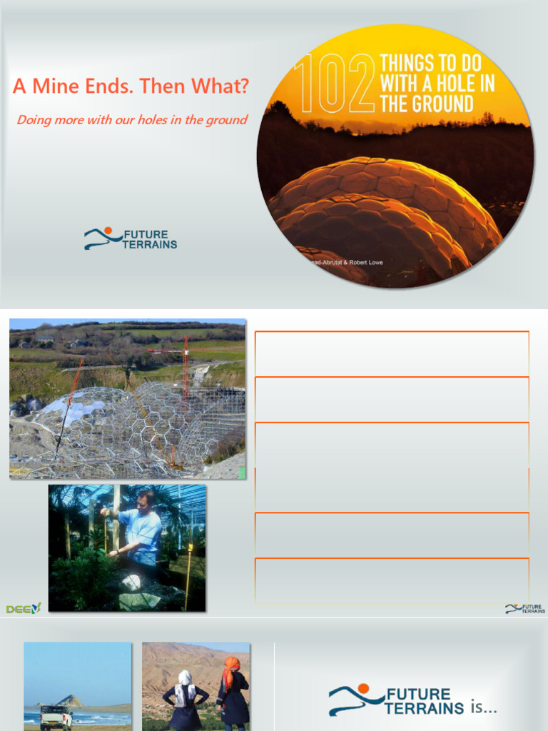 Peter Whitbread-Abrutat - FUTURE TERRAINS INTERNATIONAL | PDF | Mining ...