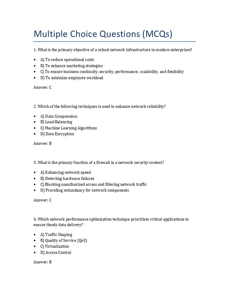 MCQ - Questions - Presentation 3 - Group 10 | PDF