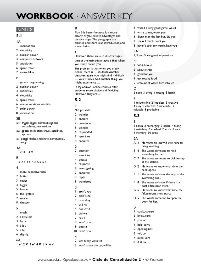 Pearson Education 8th Grade Answer Key | PDF