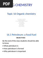 IGCSE 0620 Organic Chemistry Complete Notes | PDF