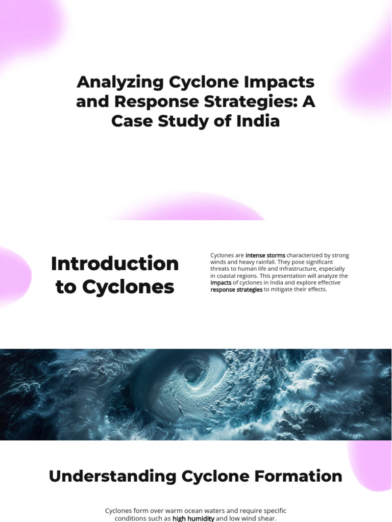 Cyclone Impacts and Response in India | PDF | Tropical Cyclones ...