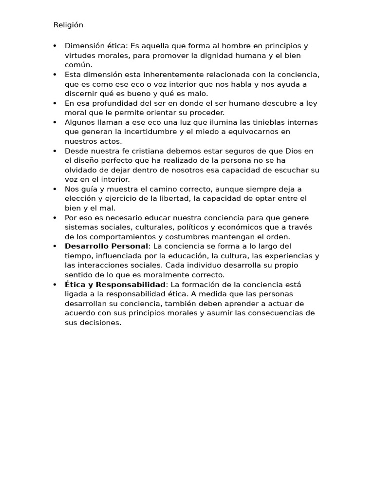 Dimensión Ética | PDF