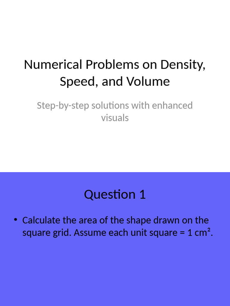 Numericals Solutions Enhanced v2 | PDF