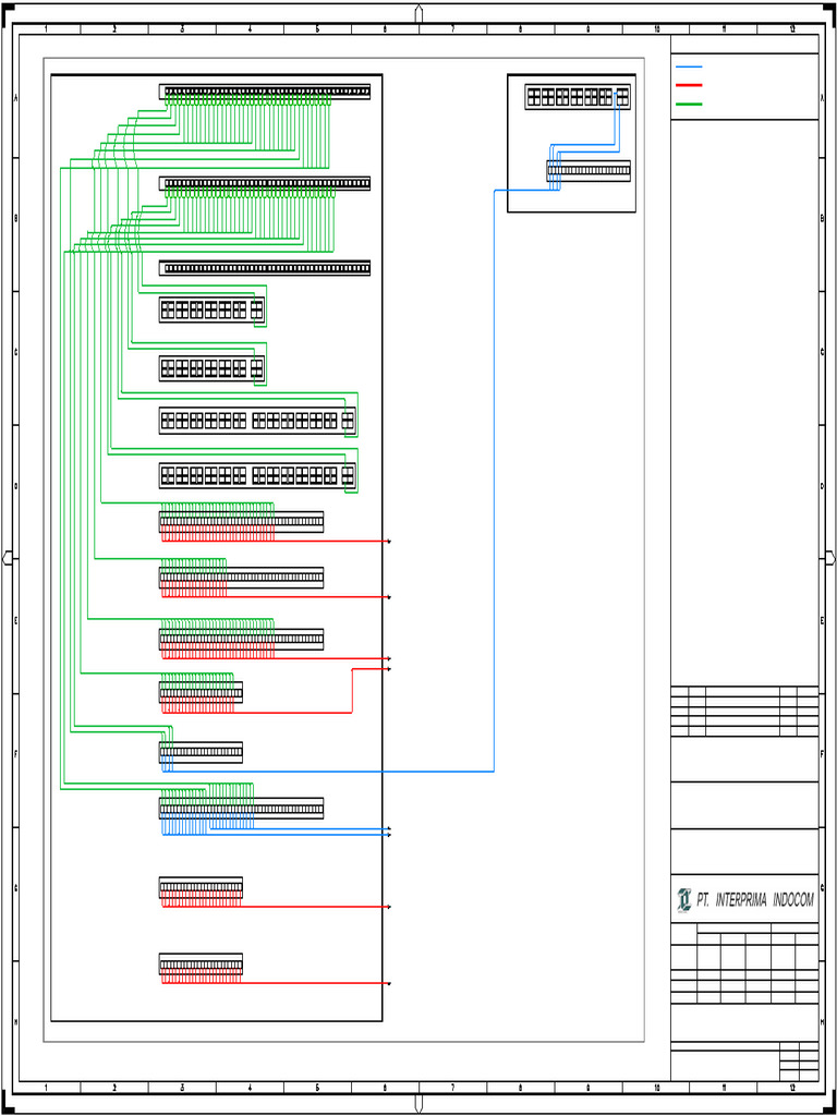 Wiring Diagram LAN System_20250107 | PDF | Computer Networking | Physical Layer Protocols