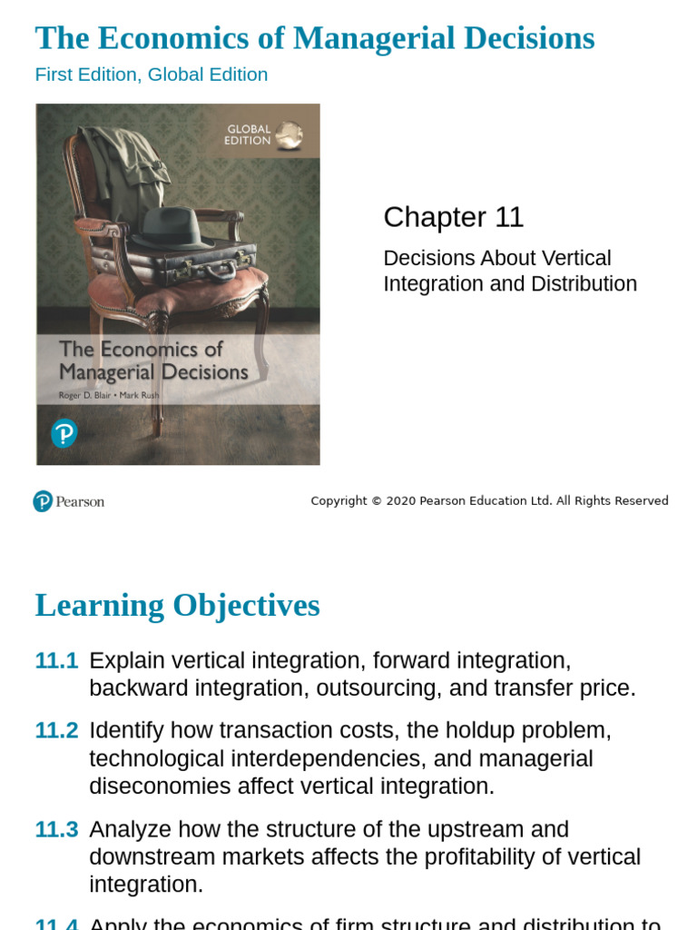 Lecture11 Week15 Vertical Integration | PDF | Profit (Economics) | Monopoly