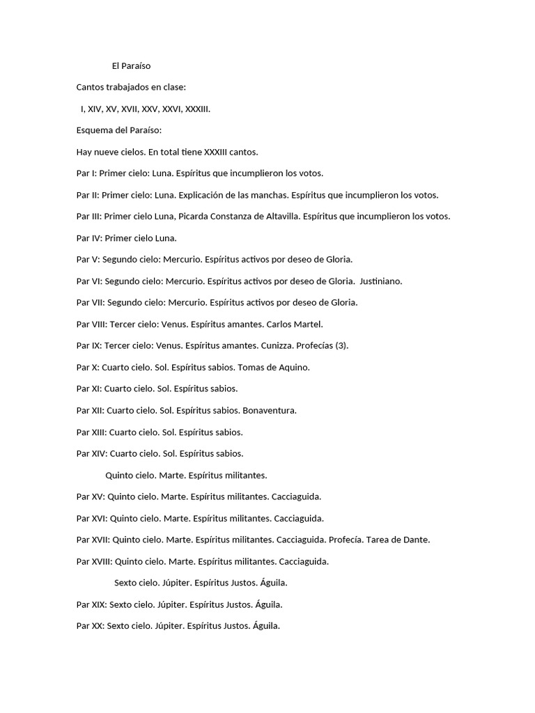 El Paraíso | PDF | Creencia religiosa y doctrina