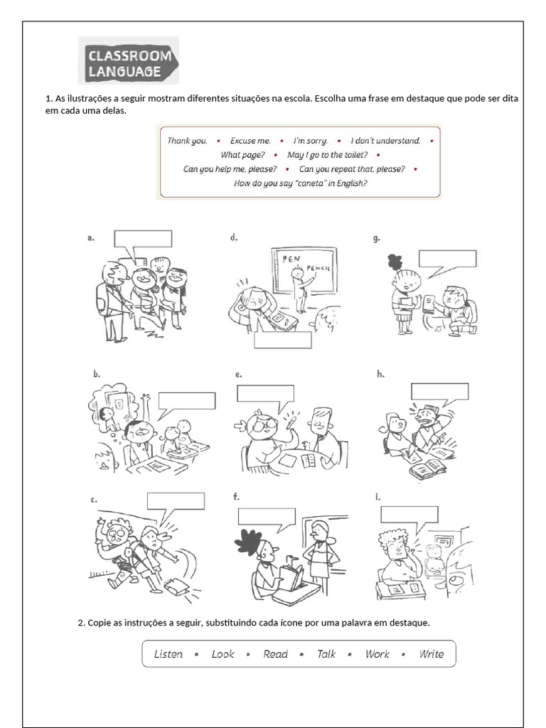 GREETINGS AND CLASSROOM RULES | PDF