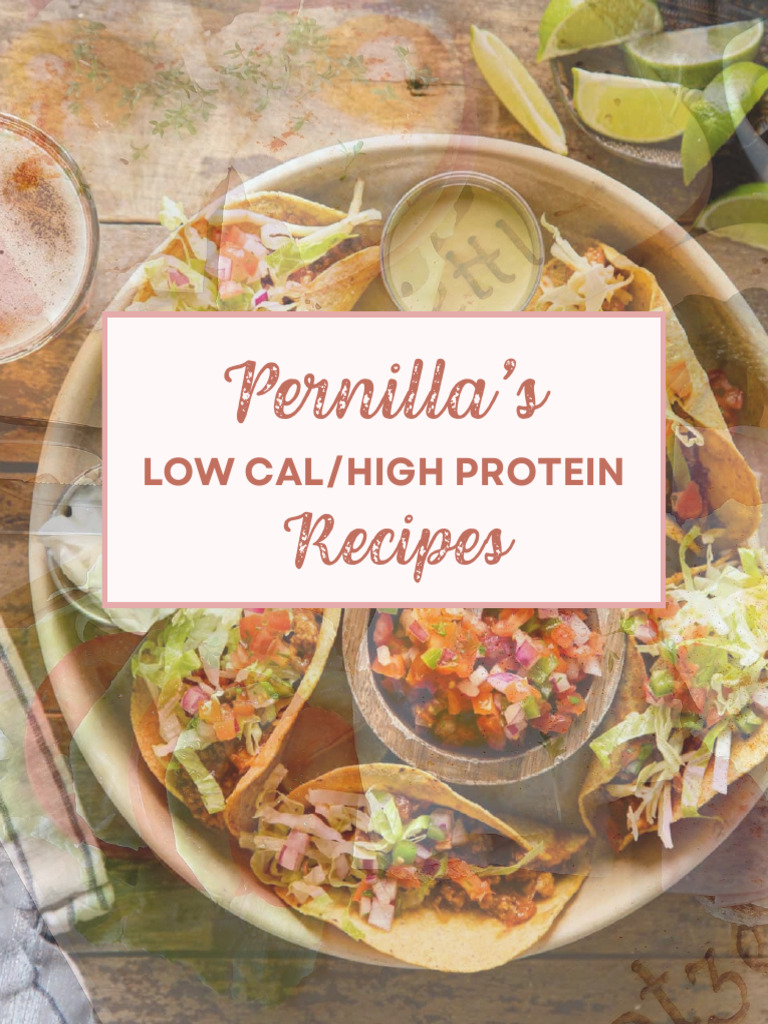7x Pernilla's High Protein Meal Recipes | PDF | Cakes | Doughnut