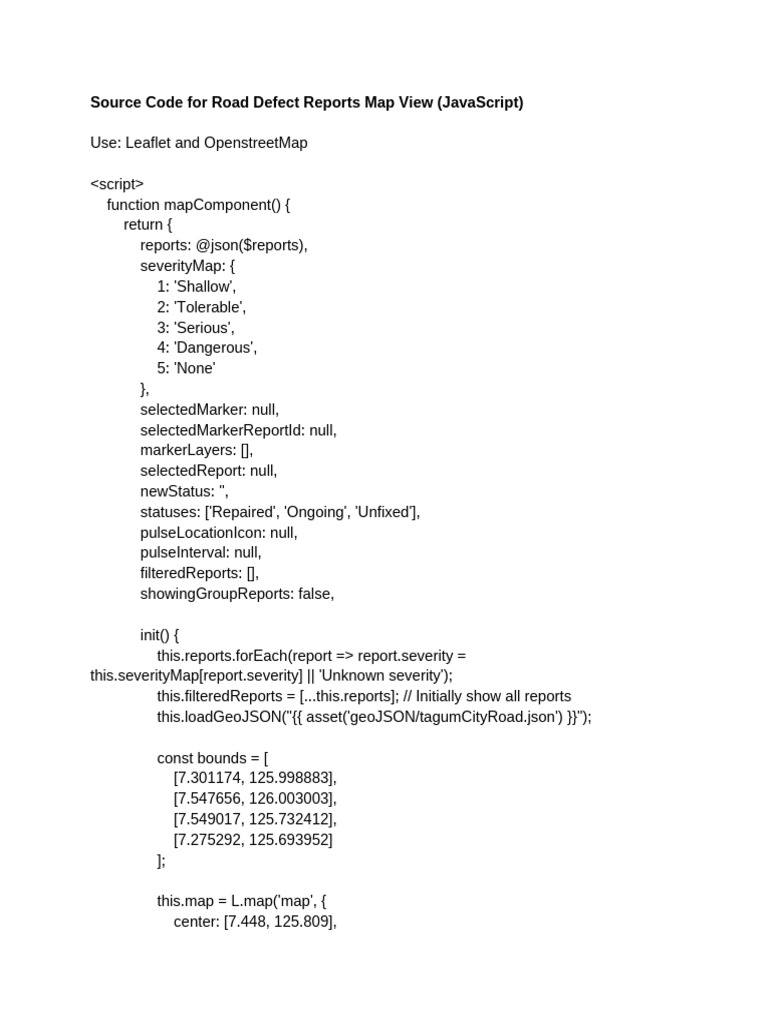 Original Code to Create A Map of Tagum City | PDF | Map | Geographical ...