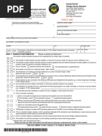 BURS Declaration Form For Transfer of Immovable Property TD01 | PDF ...