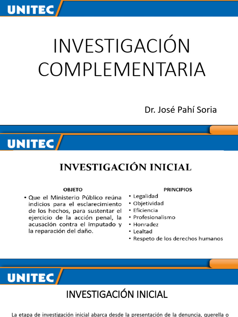 Semana 2 Investigación Complementaria | PDF | Queja | Justicia