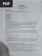 Gcse Art - Esa Guide For Grade 8 or 9 | PDF | Drawing | Color