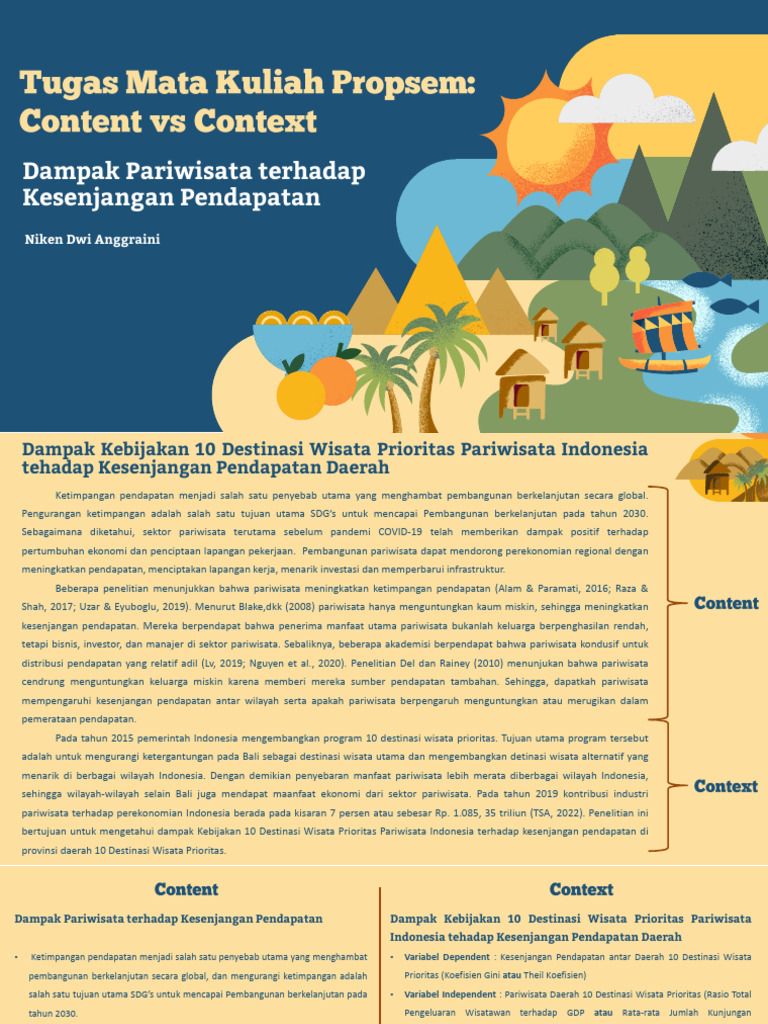 Tugas Content Vs Context | PDF