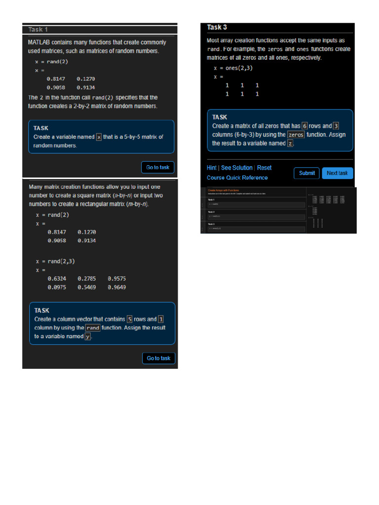 CREATE ARRAYS WITH FUNCTIONS | PDF
