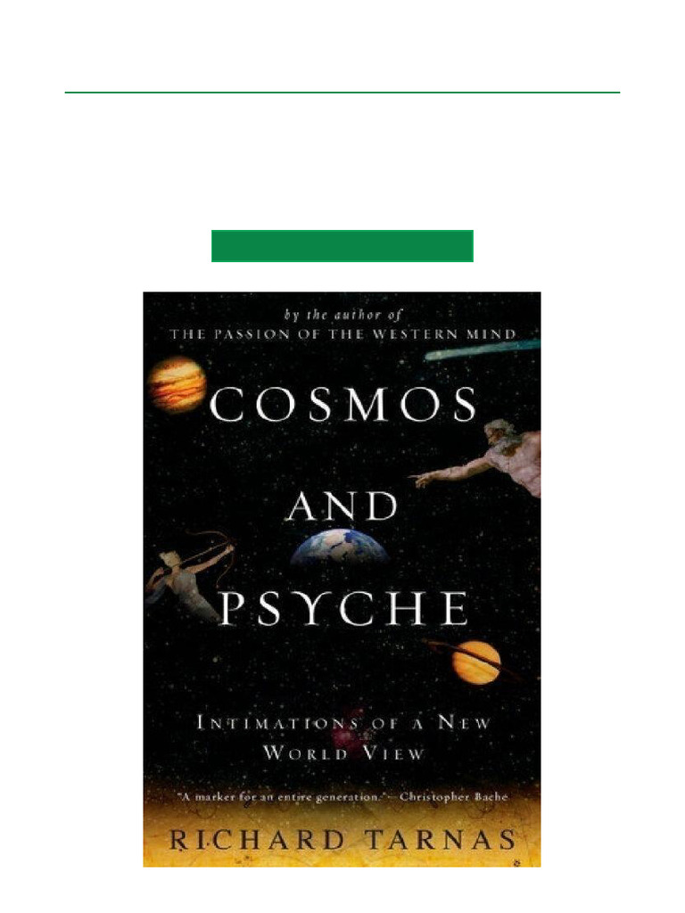 Cosmos and Psyche: A New Worldview | PDF | Universe