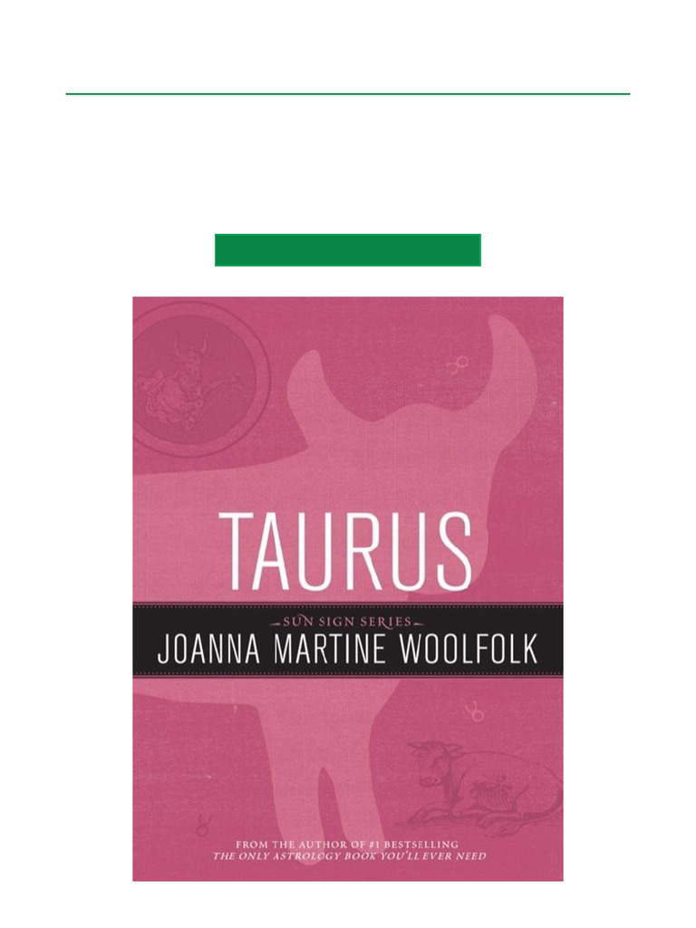 Taurus Sun Sign Series All Format Download | PDF | Planets In Astrology ...