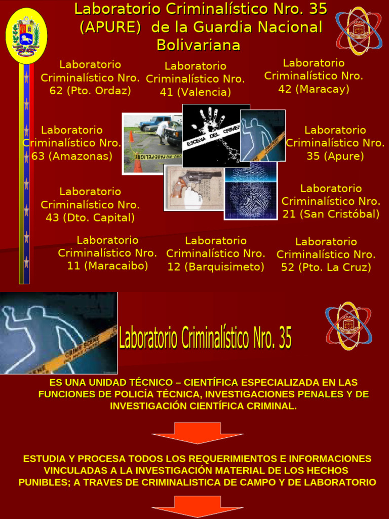 Laboratorio Criminalistico 35 | PDF | Ciencia forense | Criminología