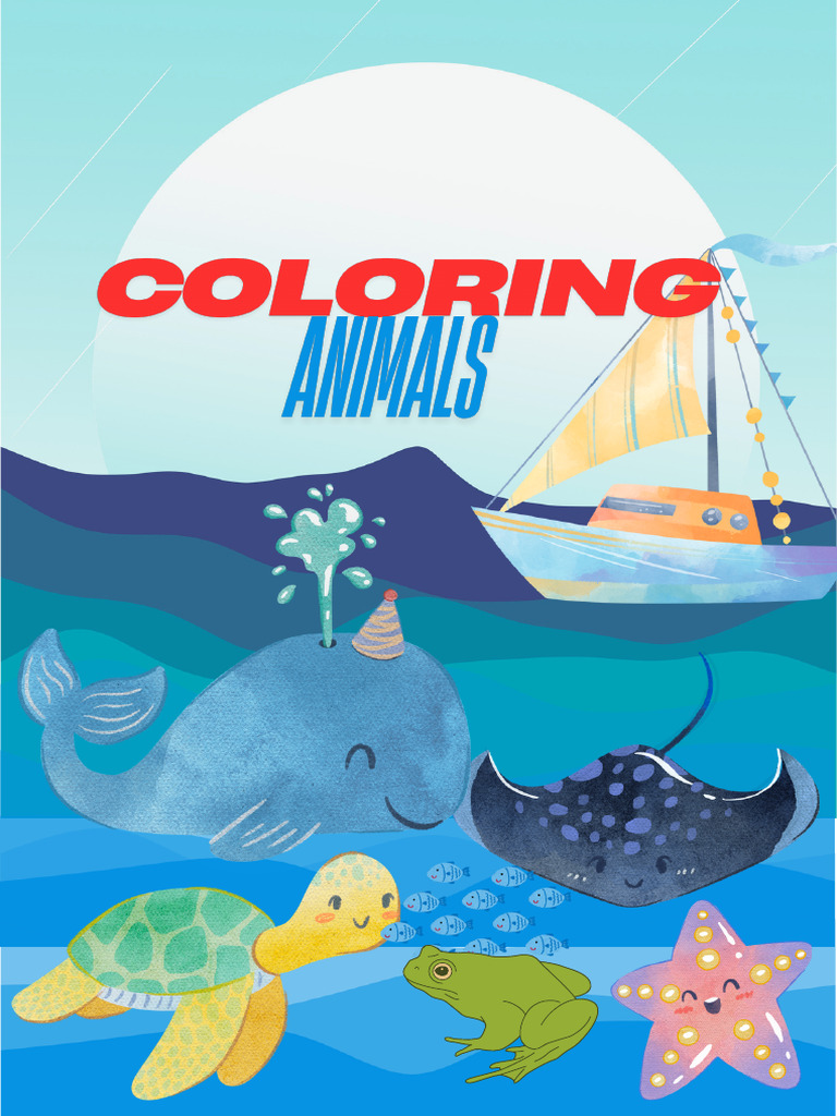 Coloring Animals From A To Z | PDF